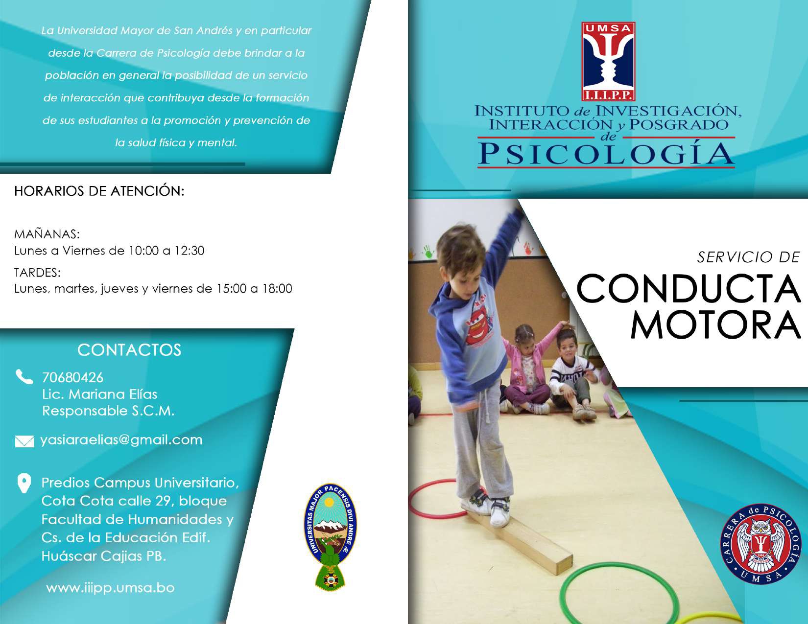 Conducta motora - IIIPP - Universidad Mayor de San Andrés